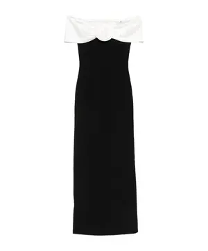 Self-portrait Bow Evening Dresses