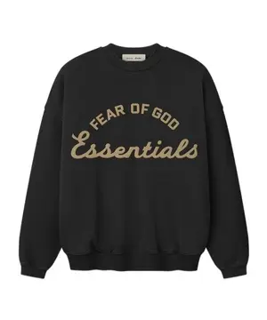 Fear Of God Crewneck Sweatshirt - Faded Black