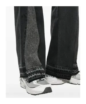 GALLERY DEPT. Twisted Wide Leg Jeans