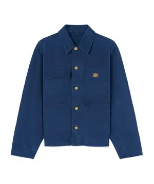 Versace Overdyed Carpenter Denim Jacket