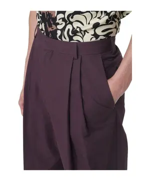 Dries Van Noten Pleated Trousers With Belt Loops - Black