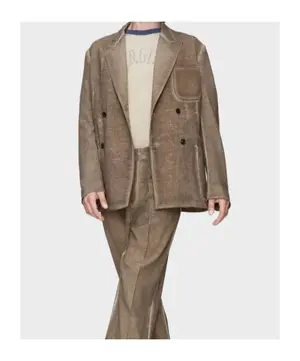 MAISON MARGIELA Double-breasted Vintage Effect Blazer