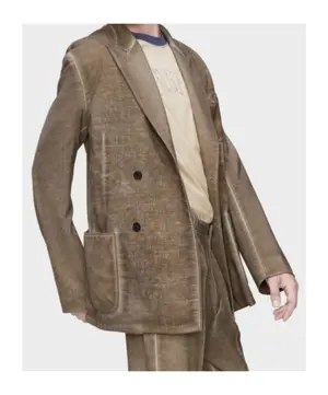 MAISON MARGIELA Double-breasted Vintage Effect Blazer