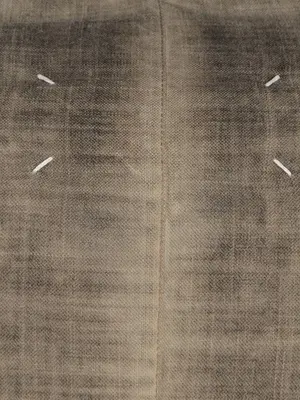 MAISON MARGIELA Double-breasted Vintage Effect Blazer - Camel