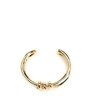 MAISON MARGIELA Knotted Cuff Bracelet - Yellow