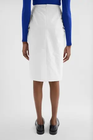 JIL SANDER Technical Faille Skirt