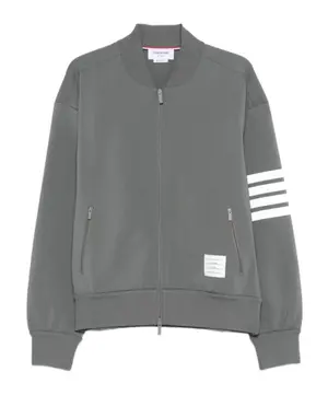 Thom Browne Four-stripe Zip-up Bomber Jacket