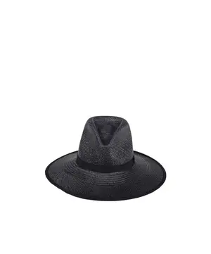 Max Mara Wide Brim Fedora - Black