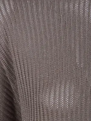 Brunello Cucinelli Long Sleeved Crewneck Jumper - Gray