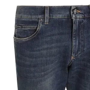Dolce & Gabbana Logo Plaque Jeans