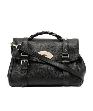 Mulberry Alexa Twist-lock Crossbody Bag - Black