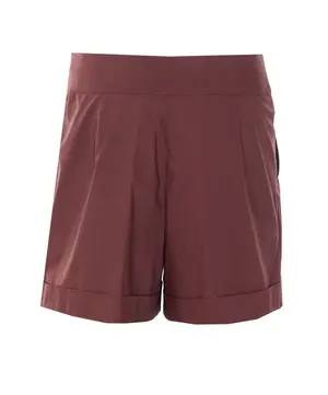 Patrizia Pepe Pleated Zip-front Shorts