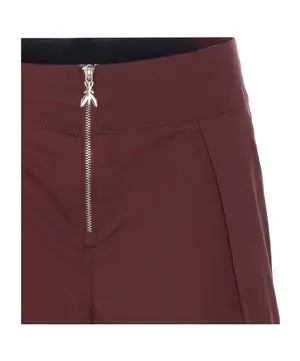 Patrizia Pepe Pleated Zip-front Shorts