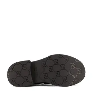 Gucci Tonal Logo Loafers