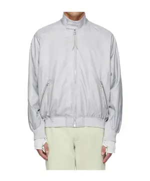 POST ARCHIVE FACTION (PAF) Opening Bomber Jacket - Grey