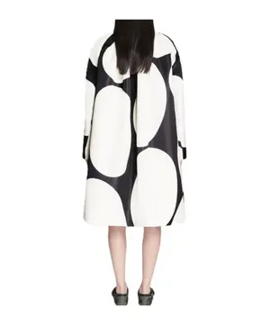 Dries Van Noten Graphic Pattern Double-breasted Coat