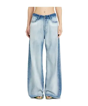 DIESEL® 1996 D Sire Wide-leg Jeans - Light Blue
