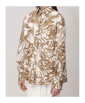 Brunello Cucinelli Long-sleeved Shirt With Pockets - White