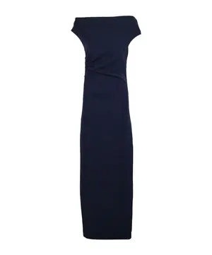 P.a.r.o.s.h Off Shoulder Maxi Dress With Draped Detail