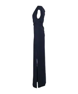 P.a.r.o.s.h Off Shoulder Maxi Dress With Draped Detail