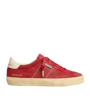 GOLDEN GOOSE Soul Star Lace-up Sneakers - Red