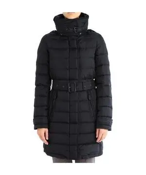 Burberry Quilted Belted Long Sleeve Jacket