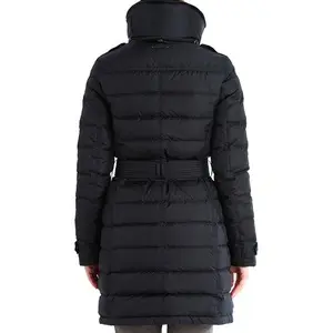 Burberry Quilted Belted Long Sleeve Jacket