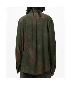 Our Legacy Beyond Forgotten Paisley Print Shirt - Black