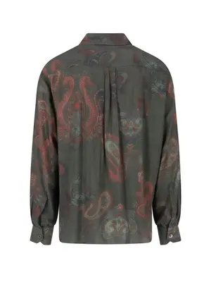 Our Legacy Beyond Forgotten Paisley Print Shirt
