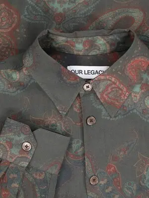 Our Legacy Beyond Forgotten Paisley Print Shirt