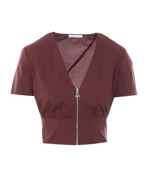 Patrizia Pepe Zip Up Blouses