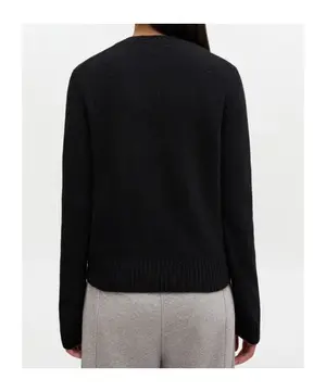 GANNI Wool Mix Cardigan - Black