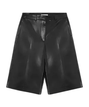 Stella McCartney Wide-leg Vegan Bermuda Shorts