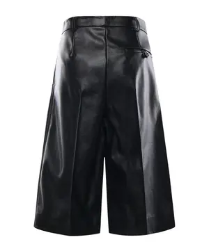 Stella McCartney Wide-leg Vegan Bermuda Shorts