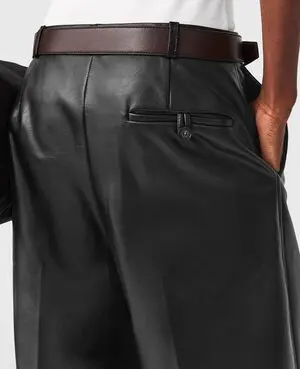Stella McCartney Wide-leg Vegan Bermuda Shorts