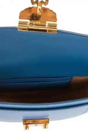 Mcm Logo Shoulder Bag