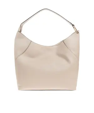 Furla Lara Large Shoulder Bag - Nude