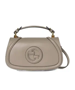 Gucci Blondie Small Top Handle Bag - Grey-brown