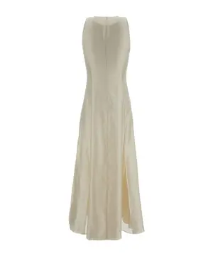 Loulou De Saison Irka Midi Dress - Ivory