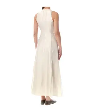 Loulou De Saison Irka Midi Dress - Ivory