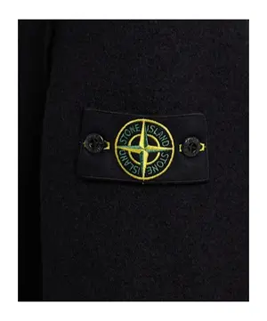 Stone Island Felted Wool Cardigan