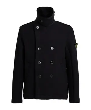 Stone Island Felted Wool Cardigan