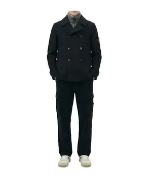 Stone Island Felted Wool Cardigan