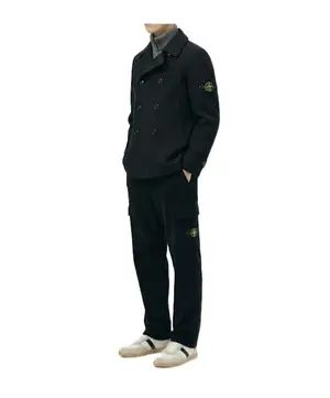Stone Island Felted Wool Cardigan