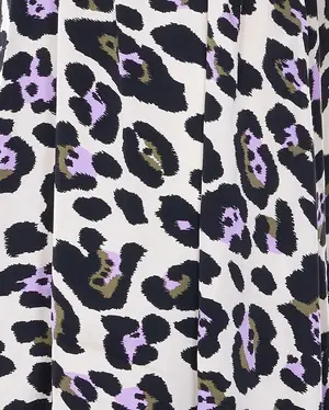 Essentiel Antwerp Jaycee Leopard Print Maxi Dress - Black