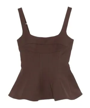 Stine Goya Square Neck Sleeveless Top