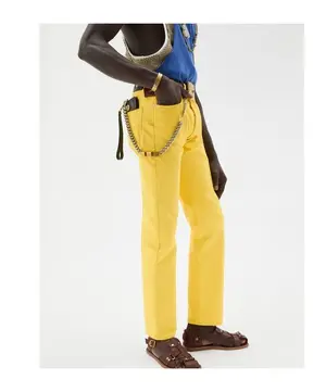 Versace Straight-leg Medusa Jeans - Yellow