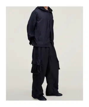 Y3 Lightweight Hooded Jacket With 3-stripes