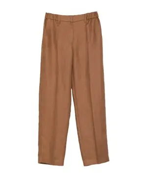 Brunello Cucinelli Pleated Trousers With Elasticated Waist