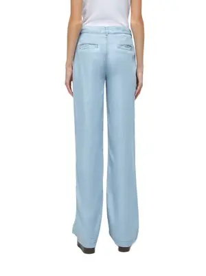 BLUGIRL Belt Loop Jeans With Floral Detail
